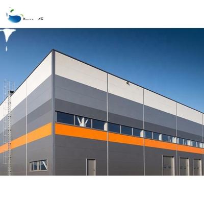 China Customizable Galvanized H Steel Prefabricated Warehouse for sale
