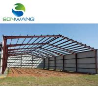 China CE Certified Steel Structure Warehouse with Sliding Windows for sale