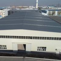China Custom Steel Structure Warehouse with Sandwich Panel Roof for sale