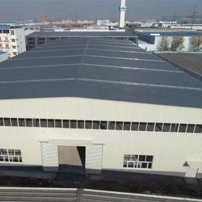 China Custom Steel Structure Warehouse with Sandwich Panel Roof for sale
