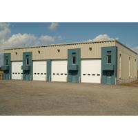 China Q345 Steel Structure Warehouse with Custom Roof Wall Color for sale