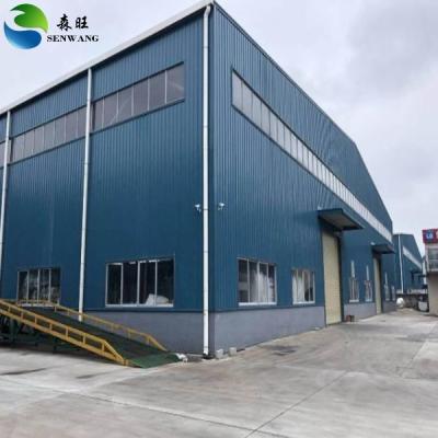 China Steel Structure Warehouse with CZ Purlin and ISO 9001 Certification for sale