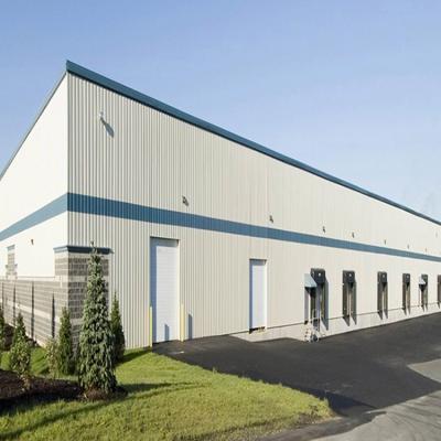 China Prefabricated Steel Warehouse with Wind-Resistant Portal Frame for sale