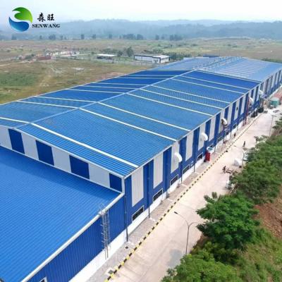 China Steel Structure Warehouse with CZ Purlin and Custom Processing Services for sale