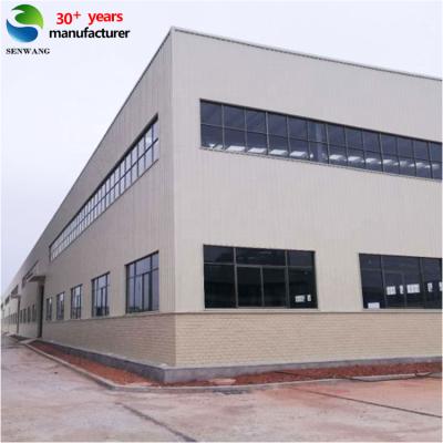 China Pre-Engineered Steel Warehouse with Q235/Q355 Portal Frame for sale