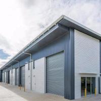 China Custom Steel Structure Warehouse with Sandwich Panel Roof ISO 9001 for sale