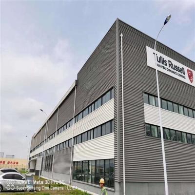 China GB Standard Steel Structural Building with Skylight Lighting for sale
