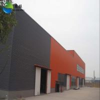 China Customizable Steel Structure Warehouse with H-section Steel Columns for sale