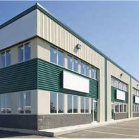 China Steel Structure Warehouse with Galvanized Frame and Sandwich Roof for sale