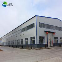 China Prefabricated Steel Structure Warehouse with Q235/Q355 Steel Frame for sale
