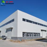 China Custom Steel Structure Warehouse with Portal Frame Design for sale