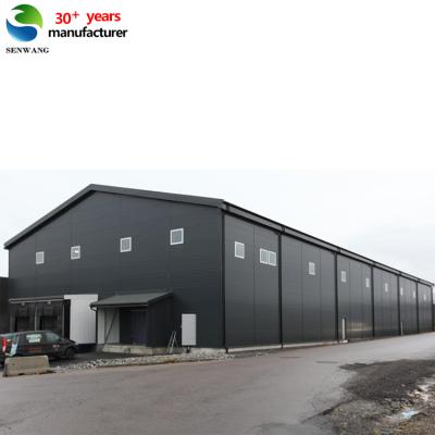 China Lightweight Steel Structure Warehouse with H-Section Beams for sale