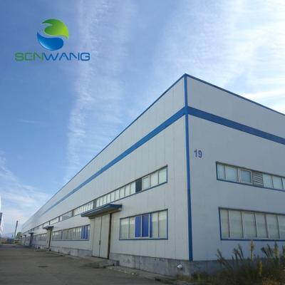 China Prefabricated Steel Structure Warehouse with Portal Frame Design for sale