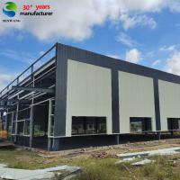 China Steel Structure Warehouse with Hot Dipped Galvanizing or Primer Coating for sale