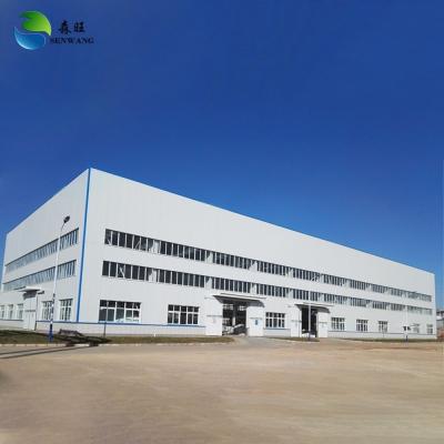 China Steel Structure Warehouse with ISO 9001 Certification, 500㎡ Min Order for sale