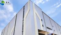China Steel Structure Warehouse with 50 Years Hangar Life and Q235 Hot Rolled H Steel Profile for Shelf Height >15m for sale