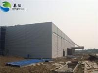 China Customizable Size Steel Structure Workshop with EPS Sandwich Panel and Engineer On Site Installation for sale