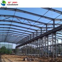 China Steel Structure Warehouse with Angle Bracing Round Steel Bar Bracing and Steel Pipe Bracing for Enhanced Stability for sale