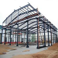 China Hot-Rolled Steel Structure Warehouse with European S235 & S355 and Strong Weather Resistance for Customization for sale