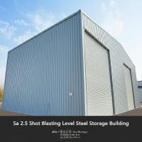 China Sa 2.5 Shot Blasting Level Steel Storage Building The Perfect Storage Solution for Your Business for sale