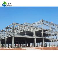 China 1.2m Height Brick Wall Steel Structure Warehouse with Cost Advantage on Maintenance Costs and Bending Welding Processing for sale