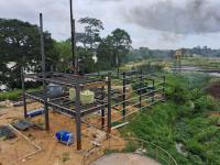 China Seismic 9 Points Steel Structure Warehouse with Long-span Grid Structure and Customizable Drawing Plan for sale