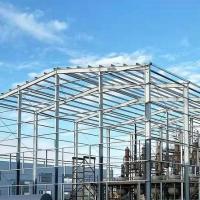 China Prefabricated Steel Warehouse with Customizable Roof Pitch for Climate-Controlled Secure Storage for sale