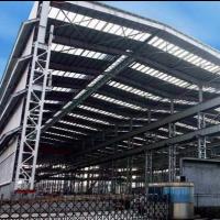 China GB Standard Steel Structure Warehouse with Glass Fiber Reinforced Plastics Skylight and Victorian Modern Design for sale