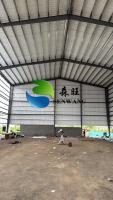 China Customizable Steel Structure Warehouse with Bolt Connection and H Beam & C Beam Frame for Quick 2-4 Weeks Installation for sale