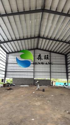 China Customizable Steel Structure Warehouse with Bolt Connection and H Beam & C Beam Frame for Quick 2-4 Weeks Installation for sale