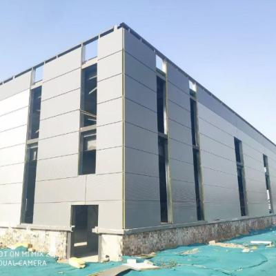 China Anticorrosive Coating Steel Structure Warehouse with High Seismic Zone Design and Customizable Size for sale