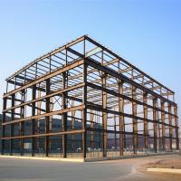 China Customizable Steel Structure Warehouse with SAW Welding Method and CAD Software Designed by Us for sale
