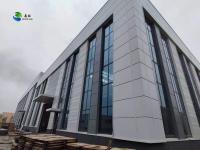 China Customizable AutoCAD Based Design Steel Structure Warehouse with Frame Structure and Galvanized Steel Gutter for sale