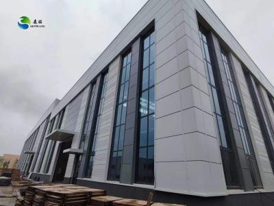 China Customizable AutoCAD Based Design Steel Structure Warehouse with Frame Structure and Galvanized Steel Gutter for sale