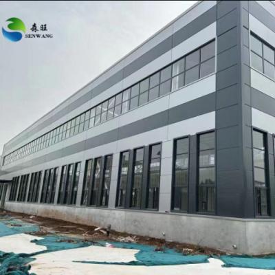 China Steel Structure Warehouse with 50 Years Structural Warranty and Sandwich Panel Thickness 50-200mm in Q235 Q345 Q355B Models for sale