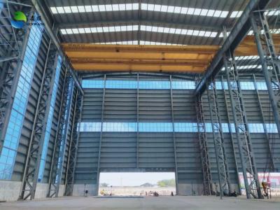 China GB Standard Steel Structure Warehouse with Galvanized Steel Gutter and High Seismic Zone Design for Quick 2-4 Weeks Installation for sale