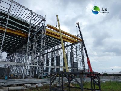 China Anti-corrosion Paint Steel Structure Warehouse with 9m Bay and Portal Structure for Spacious Storage for sale