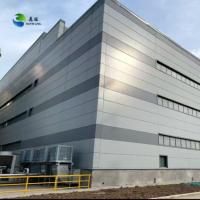 China Customized Sizes Steel Structure Warehouse with Q235 Q355 Grade Steel and Sloped Roof Design for sale