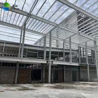 China Steel Structure Warehouse with 50 Year Life Span, Customized Sizes, and Q235/Q355 Grade Steel Construction for sale
