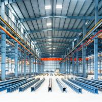 China Earthquake Resistance≥8 Grade Steel Production Workshop Featuring Main Steel Frame H Steel Engineered for Industrial and Safety for sale