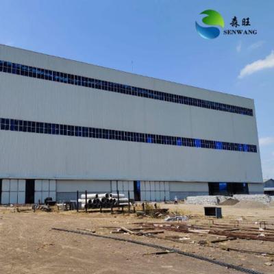 China Earthquake Resistant 7-9 Grade Steel Structure Warehouse with 6m Bay and Fireproof Waterproof Windproof Features for sale