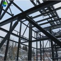 China Earthquake Resistant 7-9 Grade Steel Structure Warehouse with Customizable Bay Spacing 5m-9m and Glass Fiber Reinforced Plastics Skylight for sale