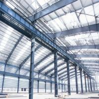 China Free Design Prefabricated Steel Factory Industrial Warehouse Buildings for sale