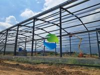 China Custom Design Steel Structure Warehouse with Corrosion Protection and Thermal Insulation for Industrial Use for sale