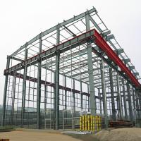 China Fireproof Steel Structure Warehouse with 30 Years Limited Warranty and Plane Skylight Lighting for sale