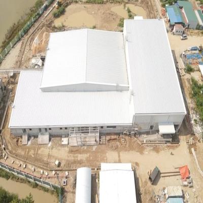 China Galvanized Steel Structure Warehouse with 50 Years Warranty and Fast Installation for sale