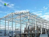 China Hot Dipped Galvanized Steel Production Workshop Tailored to Customers Requirements Durable Steel Fabrication Environment for sale