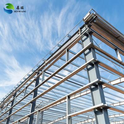 China Durable Steel Structure Warehouse with Large Span Clear Height, Excellent Load Bearing Capacity, and Flexible Layouts for sale
