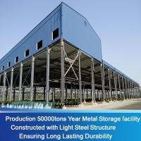 China Short Installation Time Steel Structure Warehouse with 50 Years Warranty and Strong Earthquake Resistance for sale