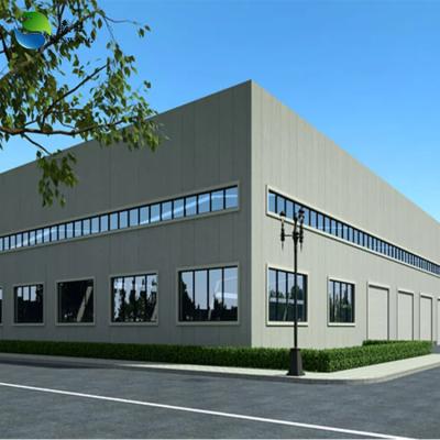 China Fast Install Steel Structure Warehouse with 50 Years Warranty and Anti-corrosion Paint Coating for sale
